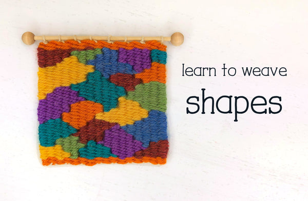 Learn to Weave Shapes on a Little Loom - The Creativity Patch - Lucy ...