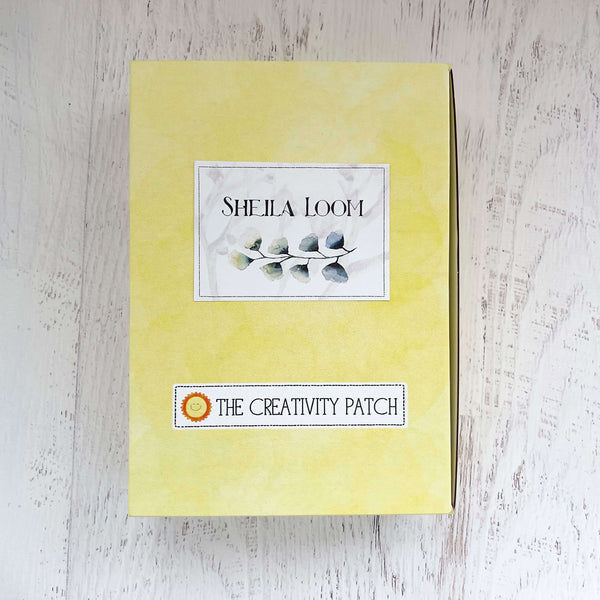 Sheila Loom Kit - Small Wooden Loom - 5x8.5 Inches - 5 Dent - The ...