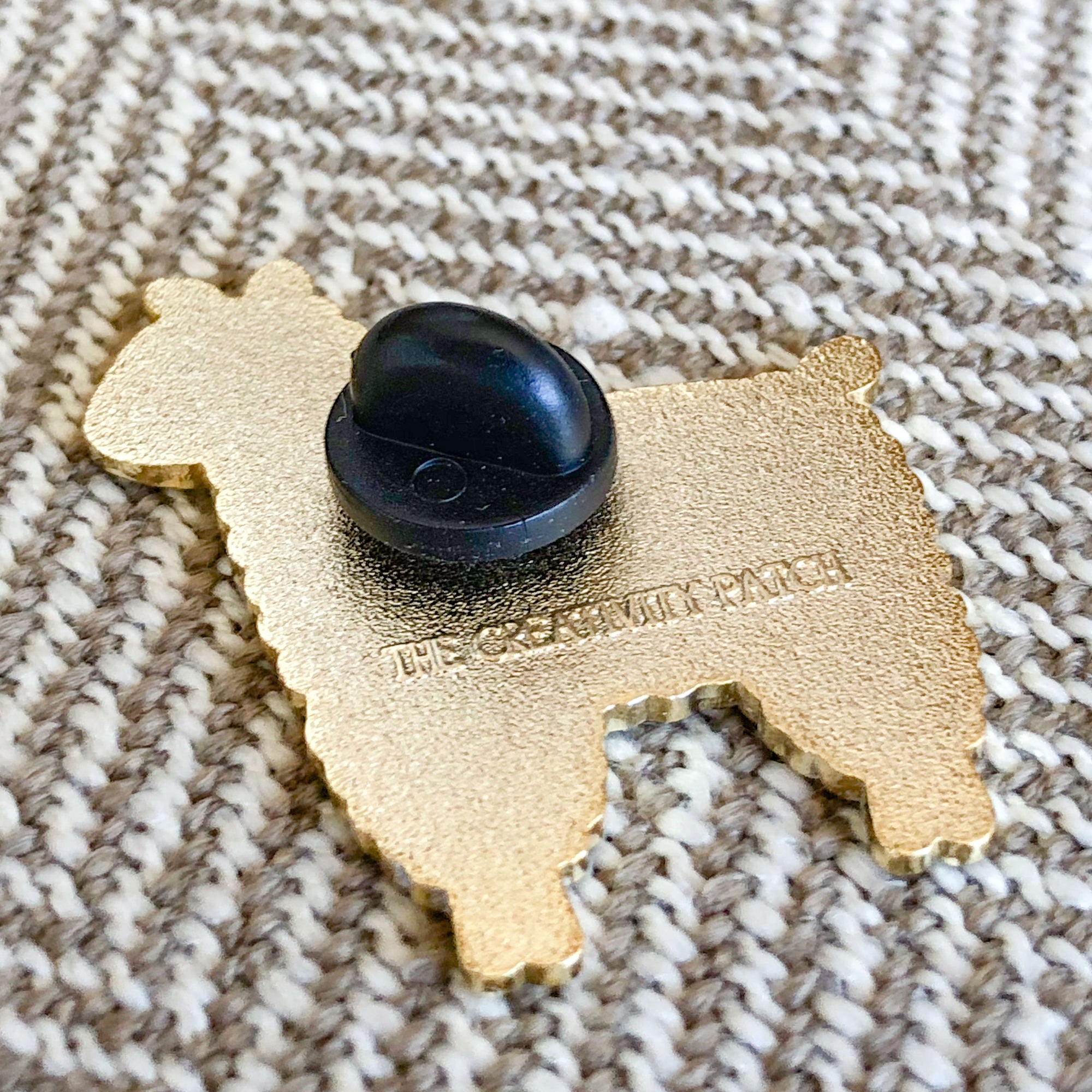 Enamel Pin - Alpaca - The Creativity Patch - Lucy Jennings